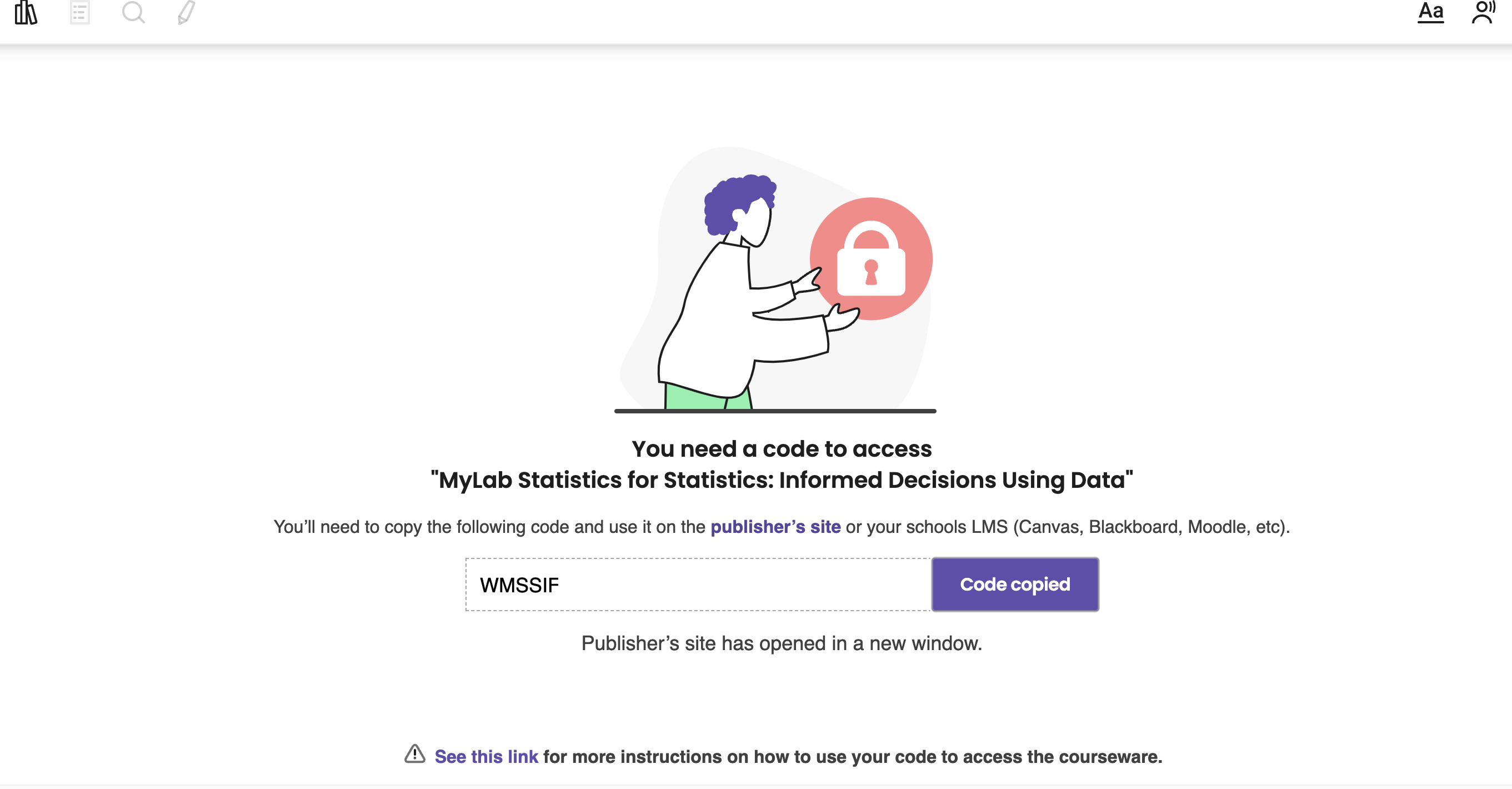 Accessing Courseware Through BibliU – BibliU